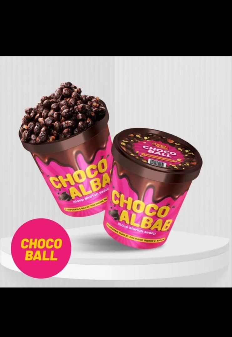 Choco Albab Choco tub, Food & Drinks, Other Food & Drinks on Carousell