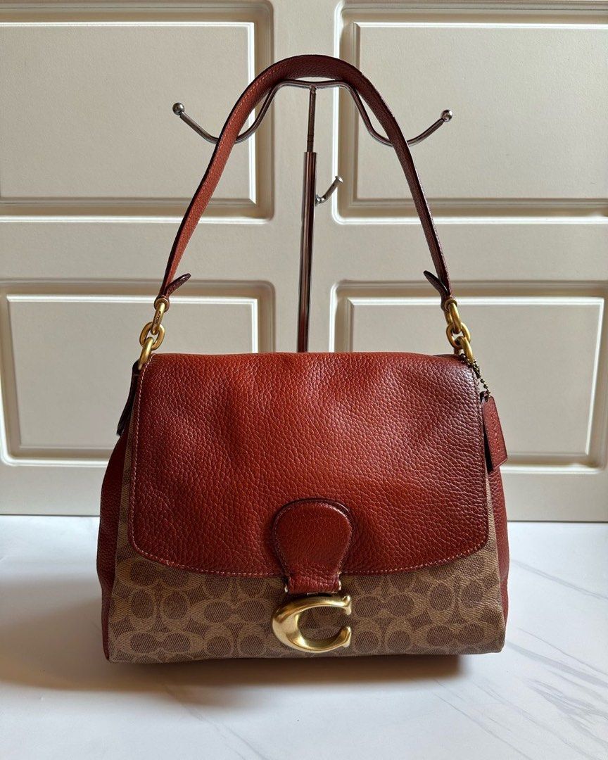 Coach May signature shoulder / hobo, Barang Mewah, Tas & Dompet di ...