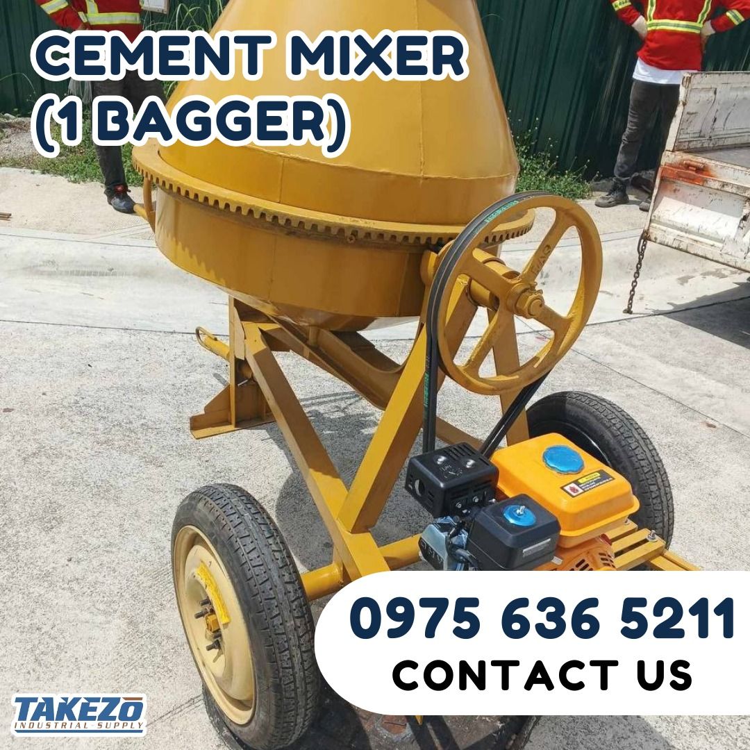 CONCRETE MIXER (1 BAGGER), Commercial & Industrial, Construction ...
