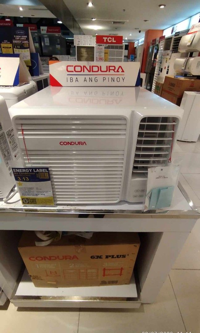 CONDURA WINDOW TYPE AIRCON, TV & Home Appliances, Air Conditioning and ...