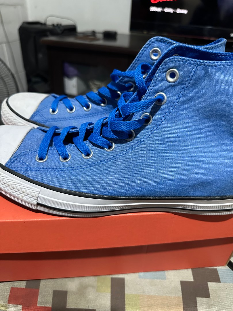 Converse - Chuck Taylor / light blue denim, Men's Fashion, Footwear ...