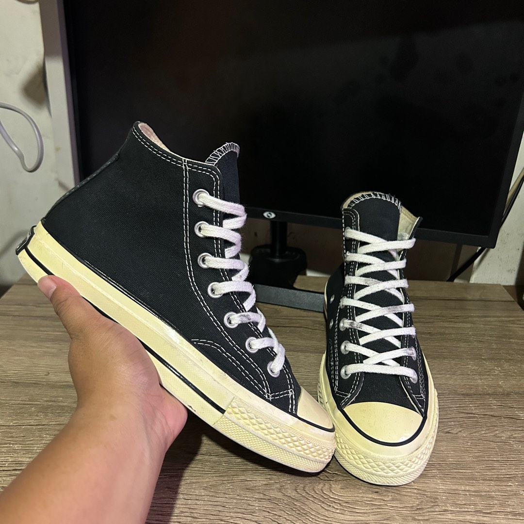CONVERSE CHUCK HIGH BLACK, Women's Fashion, Footwear, Sneakers on Carousell
