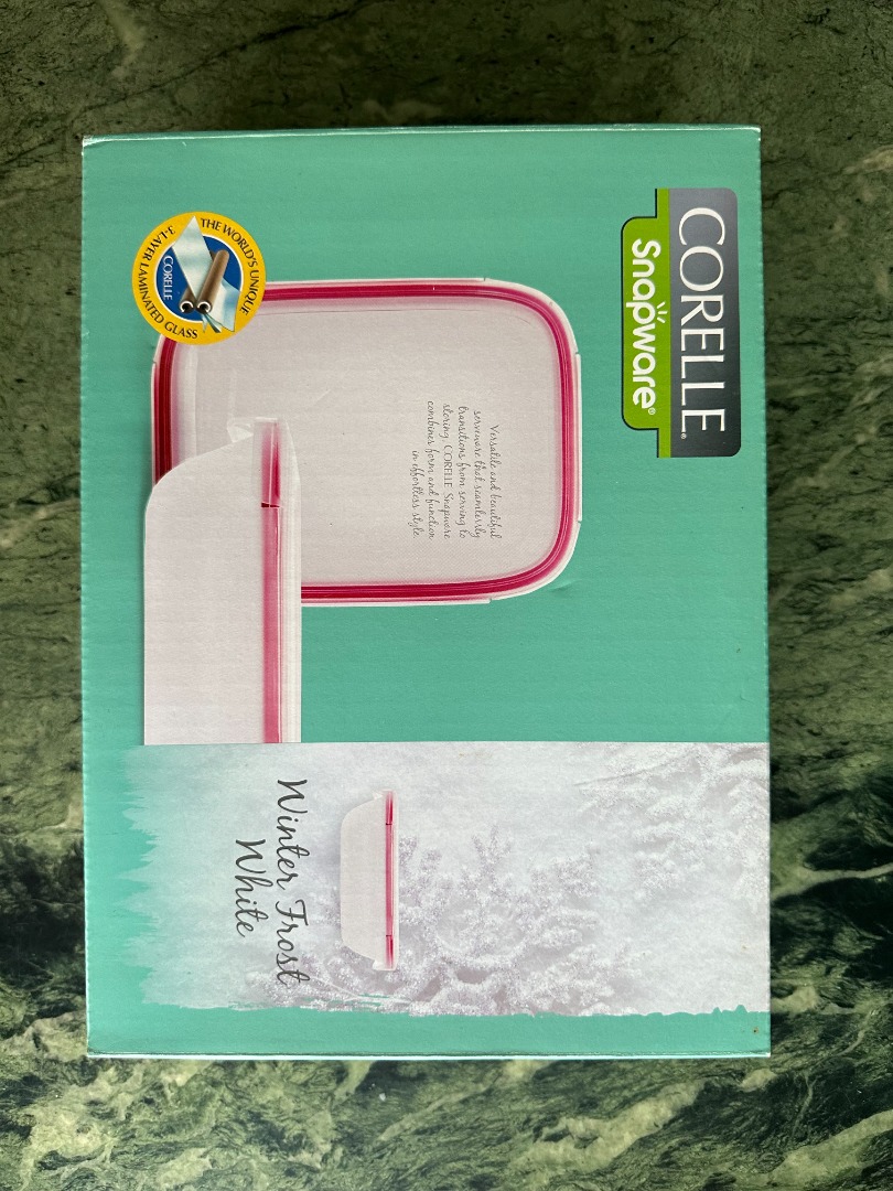 CORELLE SNAPWARE 1.85L SERVE AND STORE, Furniture & Home Living ...