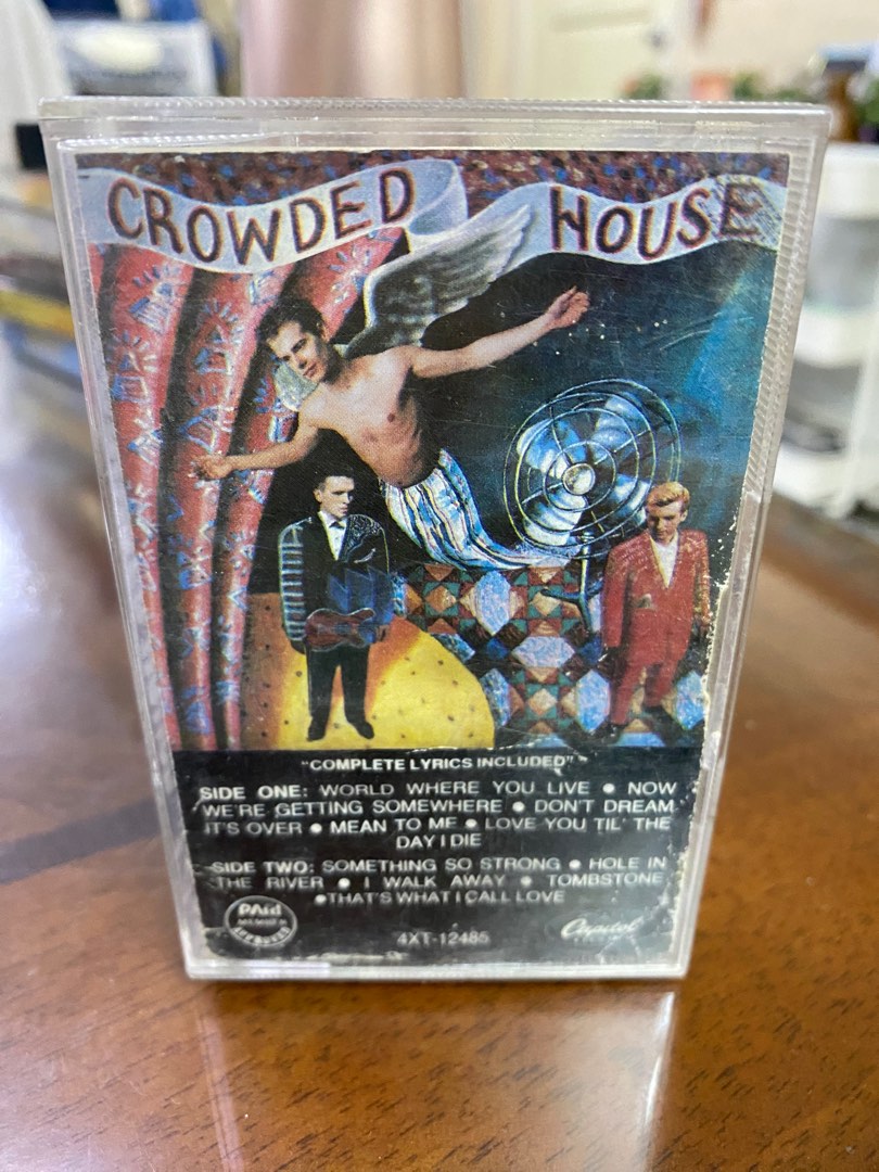 Crowded House – Crowded House - Vintage Philippines Original Music Album Cassette Tape ...