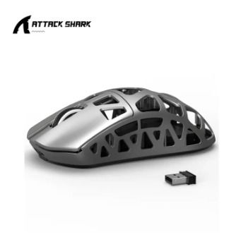 DIRECT SUPPLIER‼️ ATTACK SHARK R3 MAGNESIUM ALLOY SUPERLIGHT TRI-MODE ...