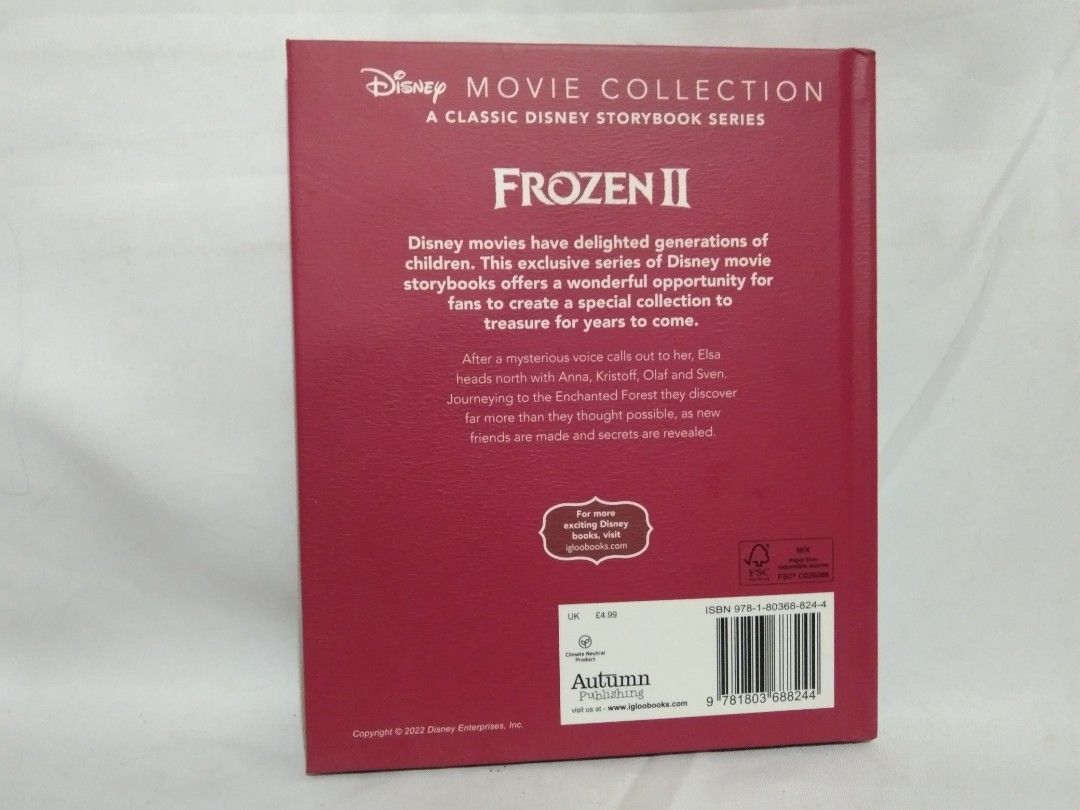 Disney FROZEN II (Disney Movie Collection), Hobbies & Toys, Books ...