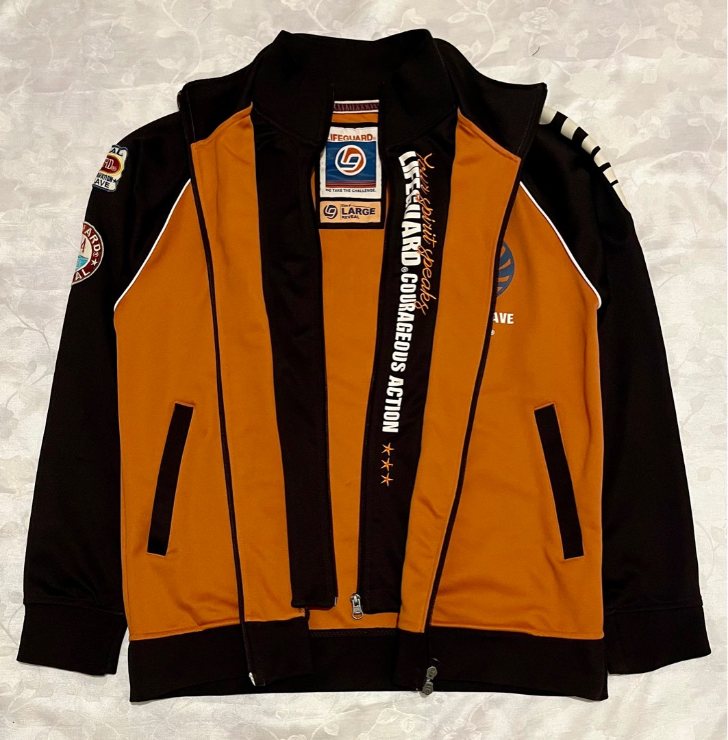 Double Zip Vintage Lifeguard Jacket, Men's Fashion, Coats, Jackets and ...