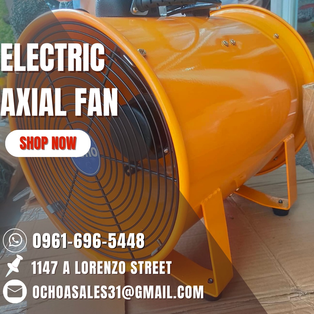 ELECTRIC AXIAL FAN, Commercial & Industrial, Construction & Building ...
