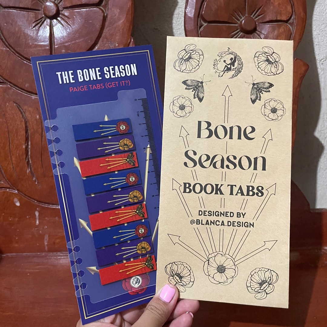 Fairyloot Bone Season Book Tabs, Hobbies & Toys, Stationary & Craft ...
