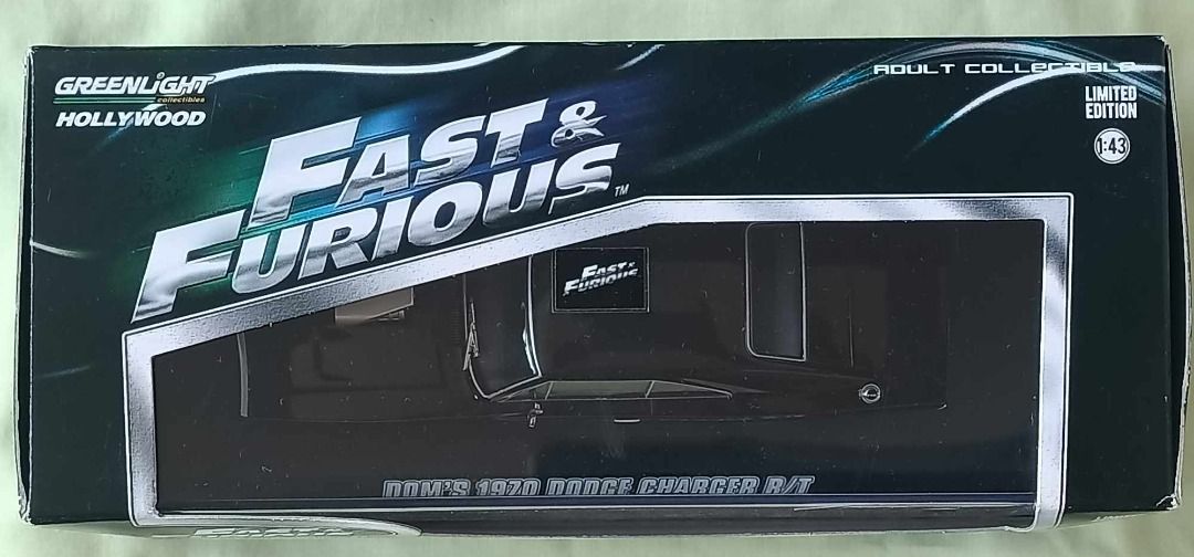 Fast and Furious - Dom's 1970 Dodge Charger R/T (Greenlight ...