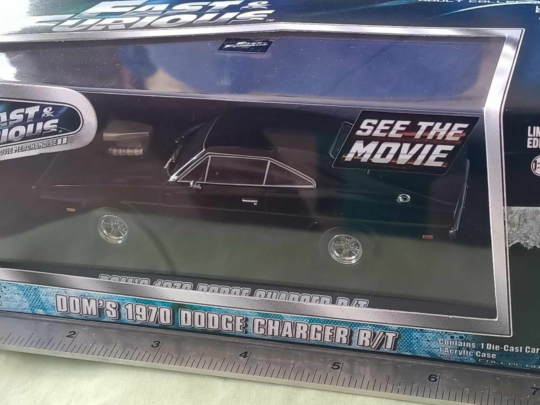 Fast and Furious - Dom's 1970 Dodge Charger R/T (Greenlight ...