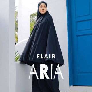 Flair Aria Black Travel by Telekung Siti Khadijah Original, Women's ...