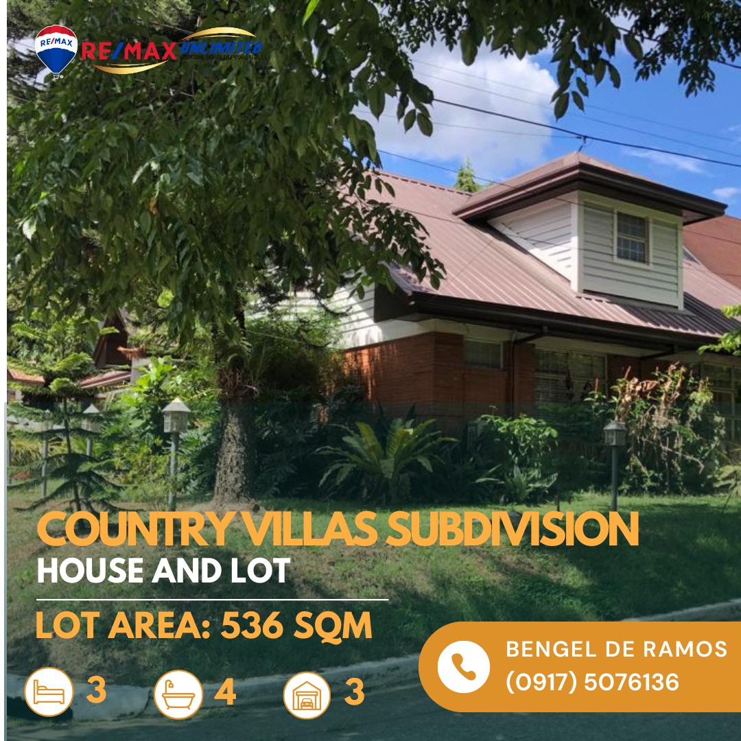 FOR SALE | HOUSE AND LOT IN Country Villas Subdivision, Matandang ...