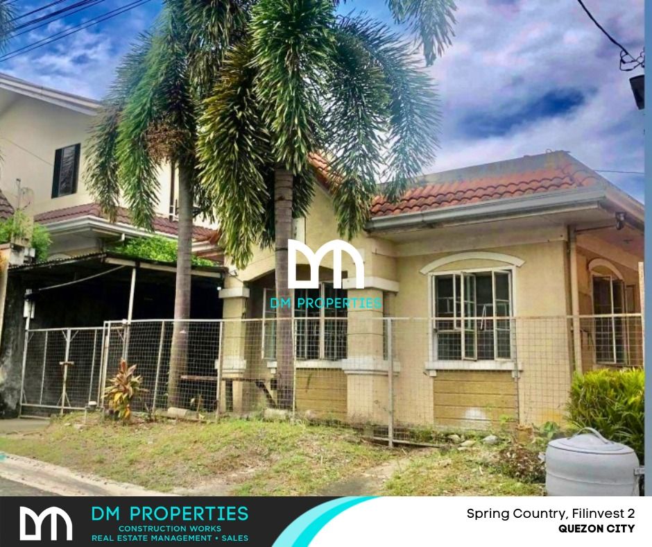 For Sale: Bungalow House and Lot in Spring Country, Filinvest 2, Quezon ...