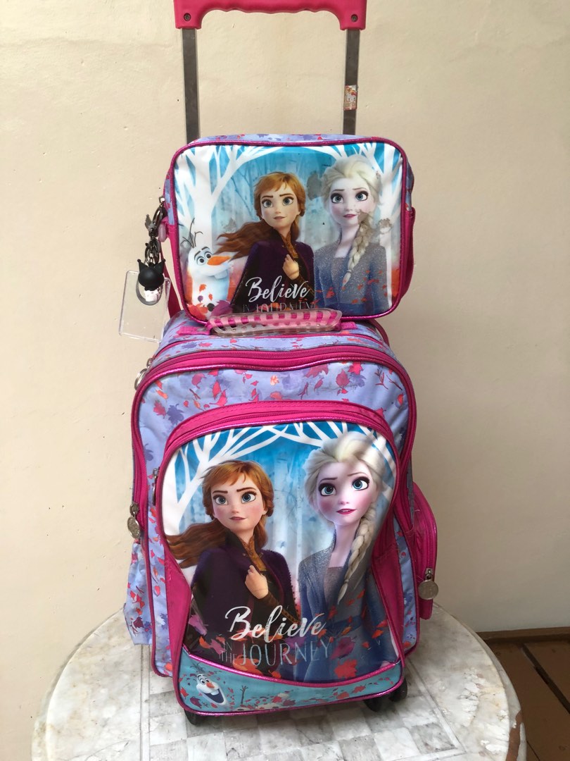 Frozen Big Stroller/Trolley Bag, Hobbies & Toys, Travel, Luggage on ...