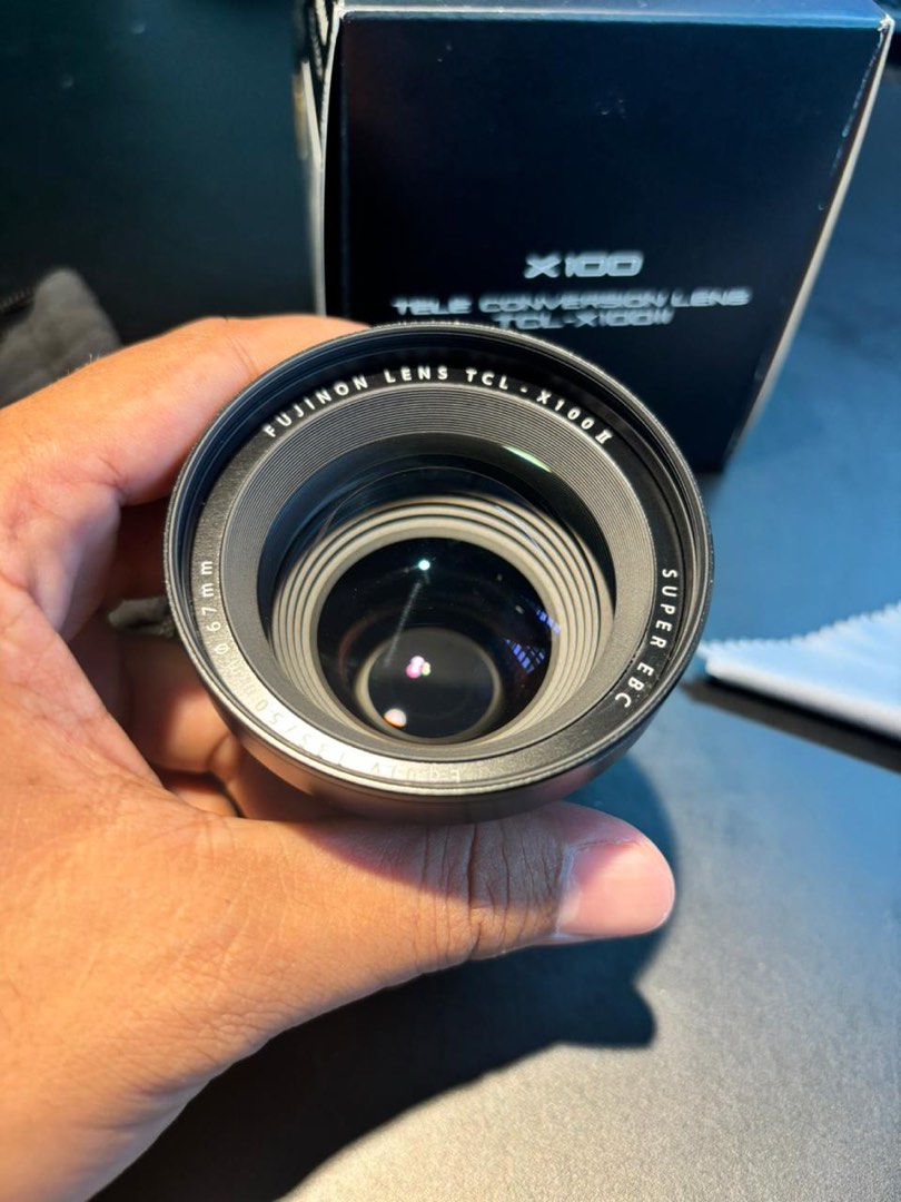 FUJIFILM X100 Tele conversion Lens TCL-X100II, Photography, Lens & Kits ...