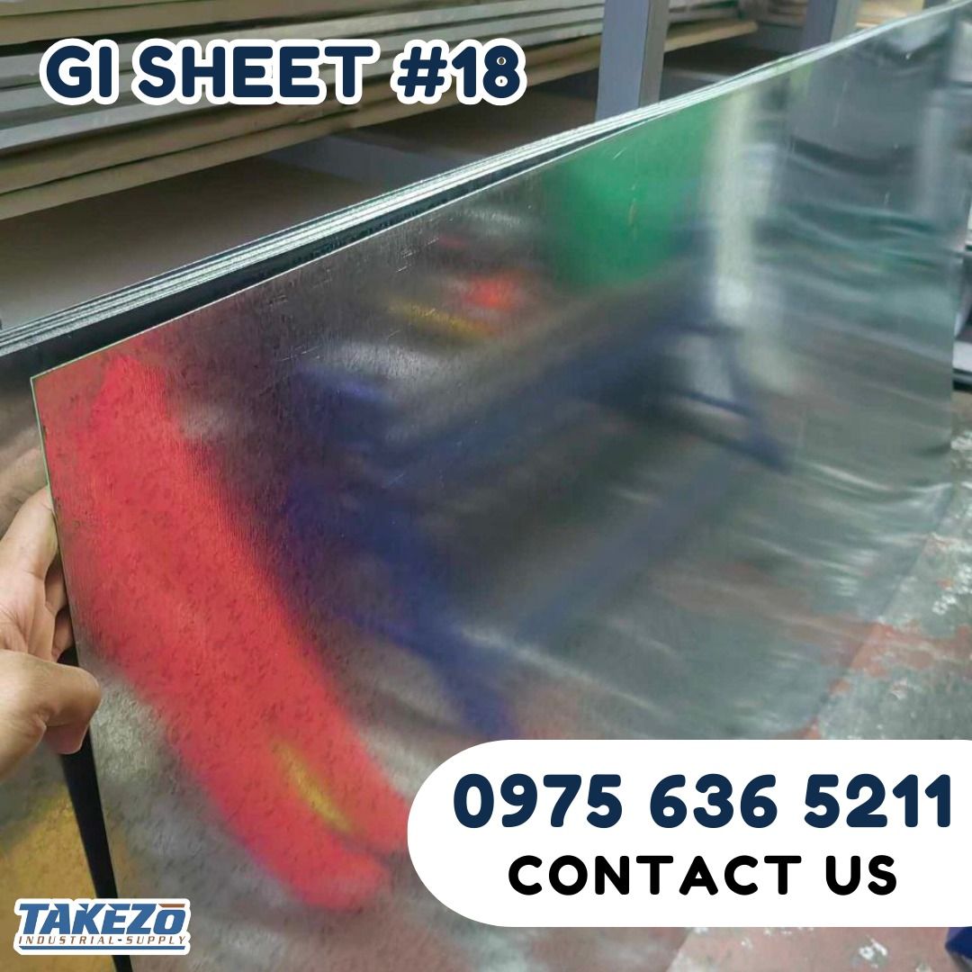 GI SHEET (GAUGE #18), Commercial & Industrial, Construction Tools ...