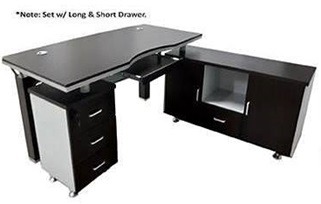 Glass Manager Desk Surface, Office Furniture, Manager Table, Boss Table ...