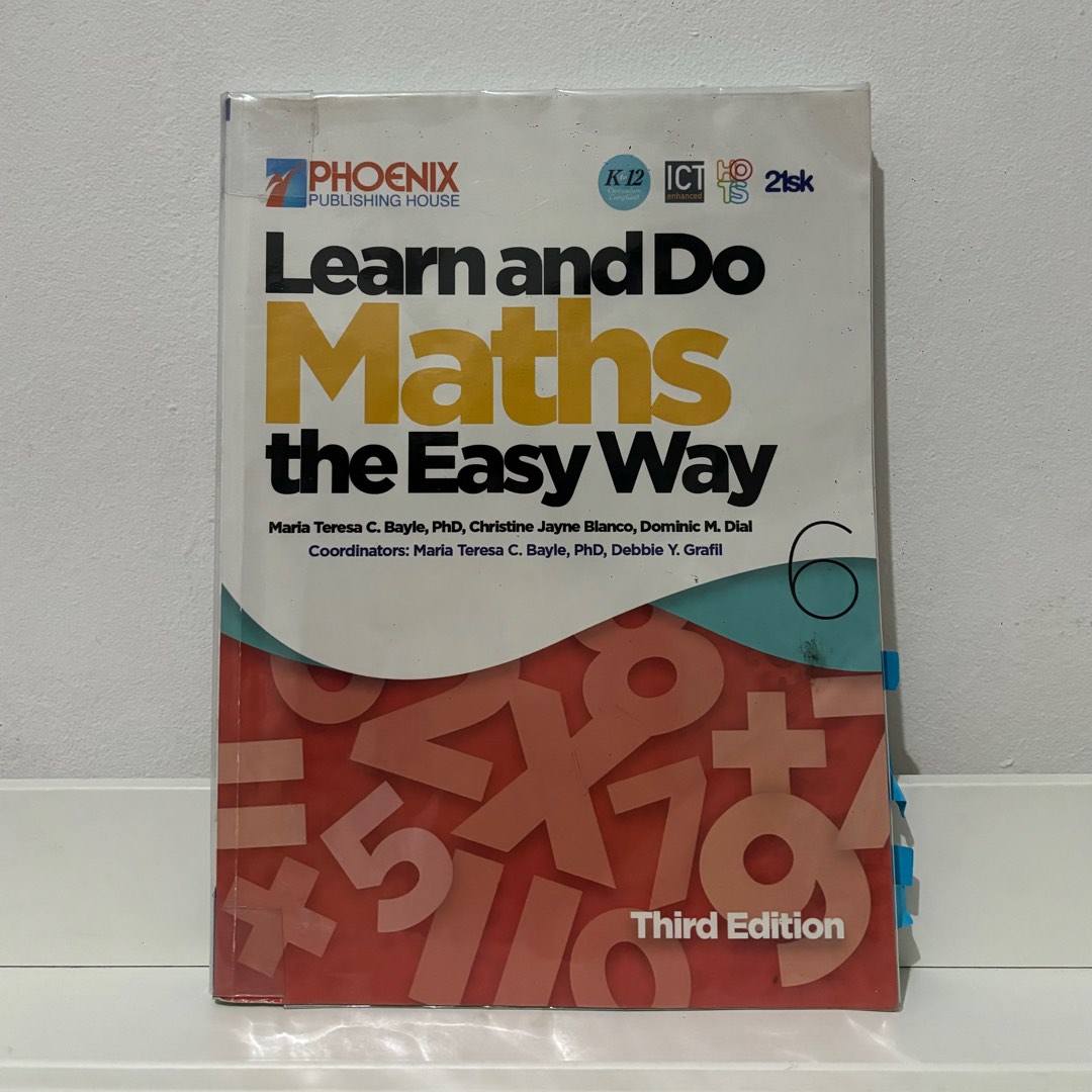 Grade 6 Book: Learn and Do Maths the Easy Way (3rd Edition), Hobbies ...