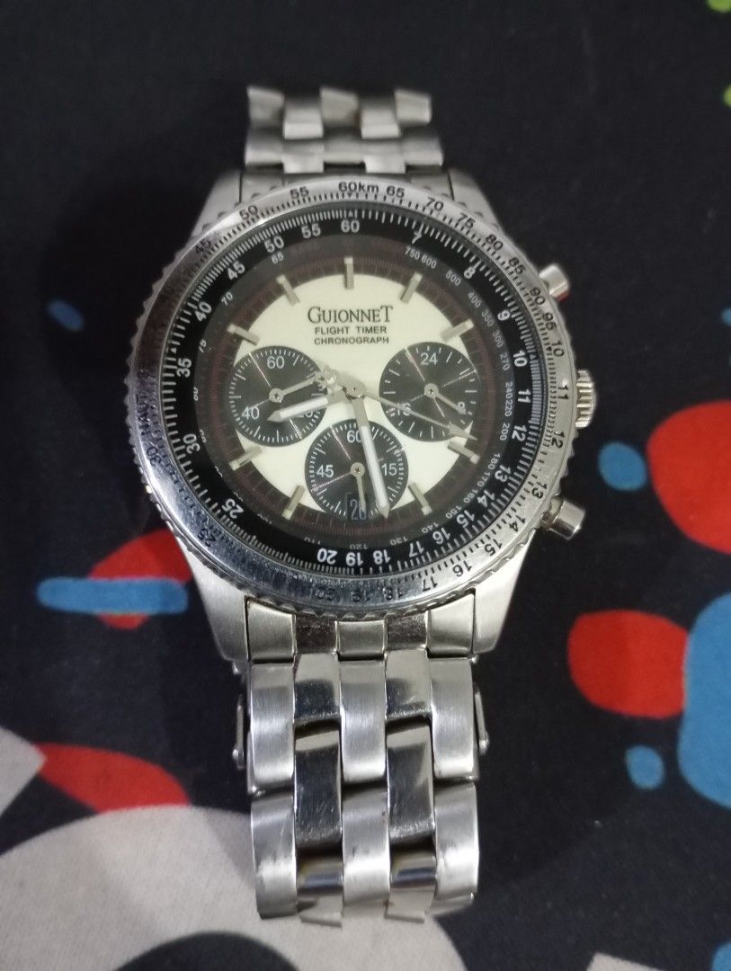 Guionnet flight timer, Men's Fashion, Watches & Accessories, Watches on Carousell