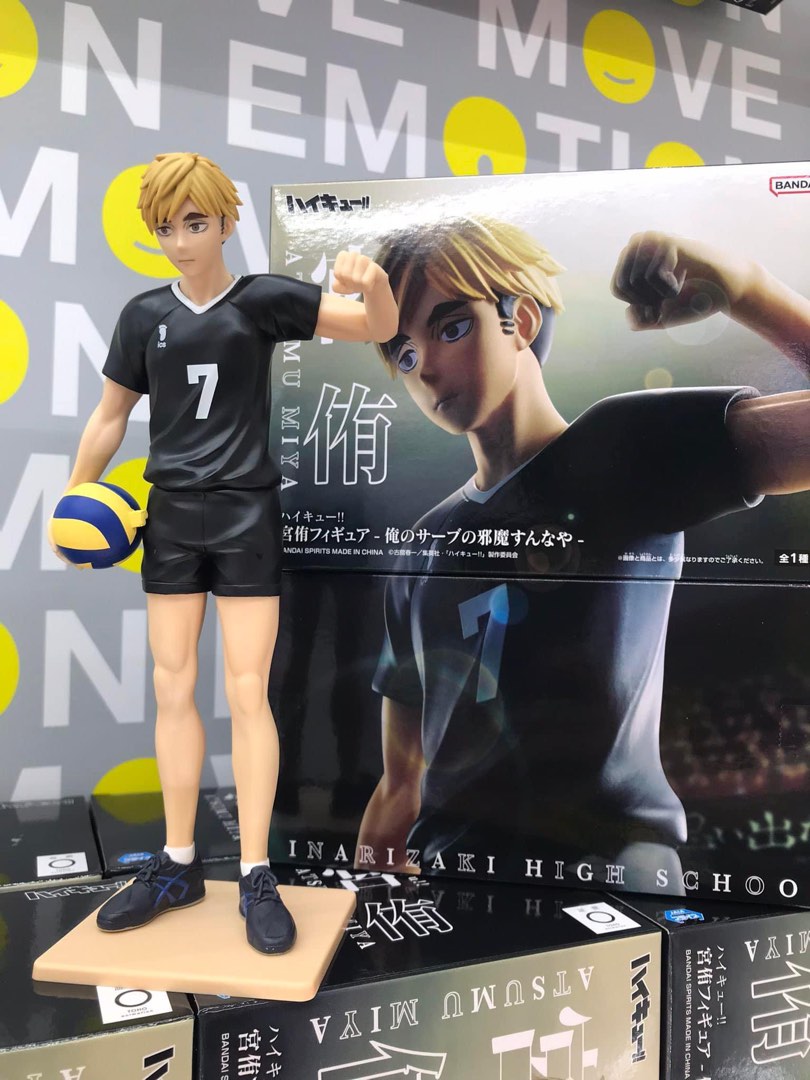 Haikyuu! Posing Figure - Miya Atsumu, Hobbies & Toys, Toys & Games on ...