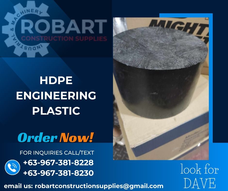 HDPE ENGINEERING PLASTIC, Commercial & Industrial, Construction Tools ...