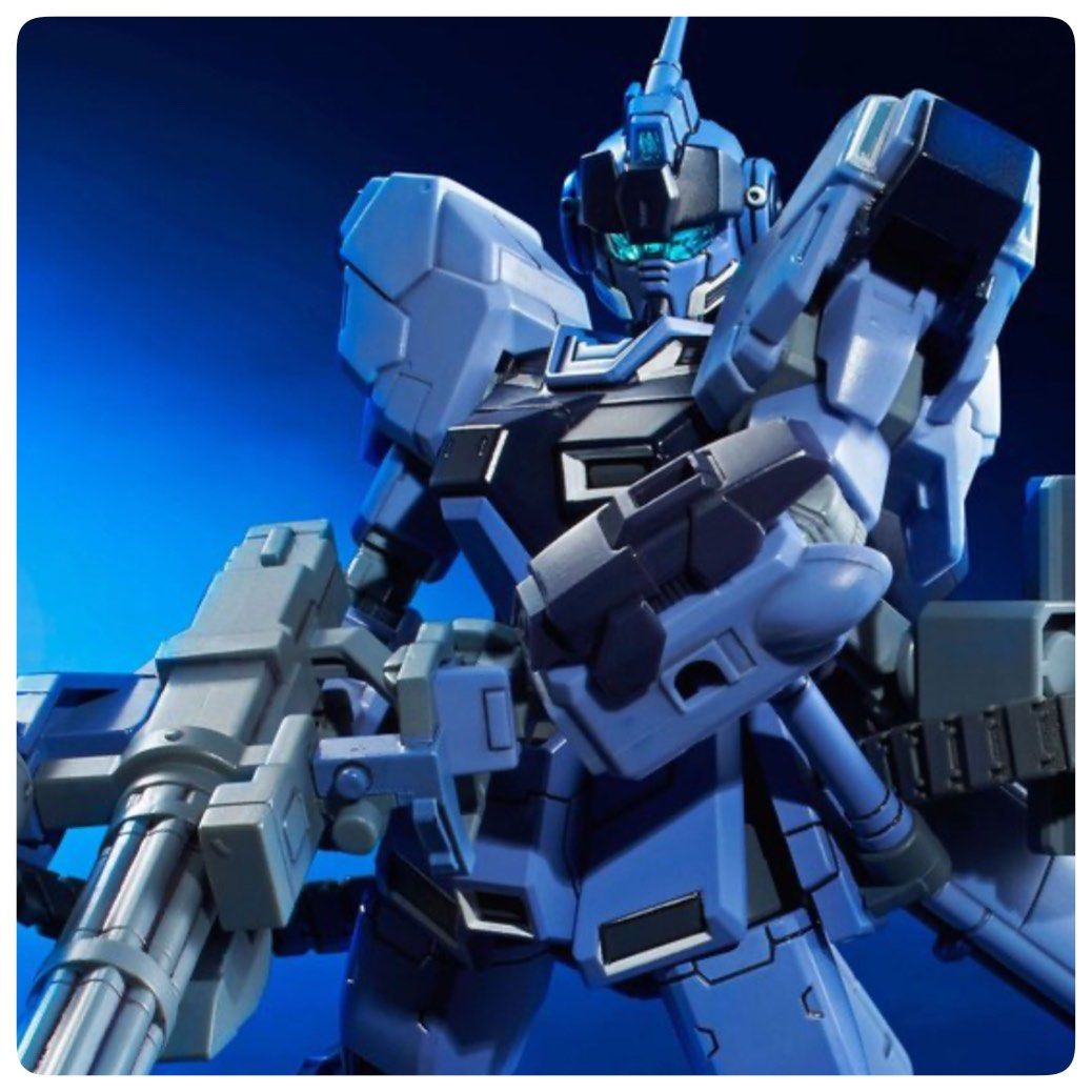 HG 1/144 P Bandai (Rare) RX-80PR Pale Rider (Space Type) Gundam model ...