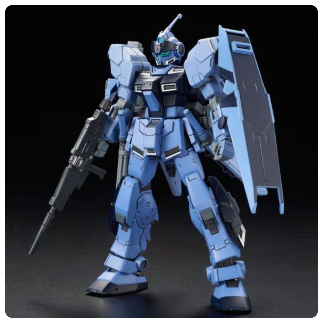 HG 1/144 P Bandai (Rare) RX-80PR Pale Rider (Space Type) Gundam model ...