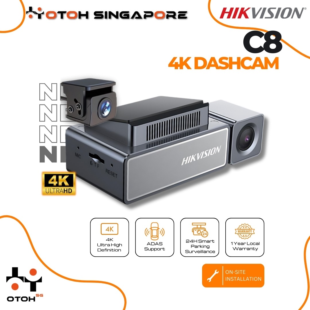 HikVision C8 | 4K UHD Car Camera (Front & Rear) | | Affordable 4K Dual ...