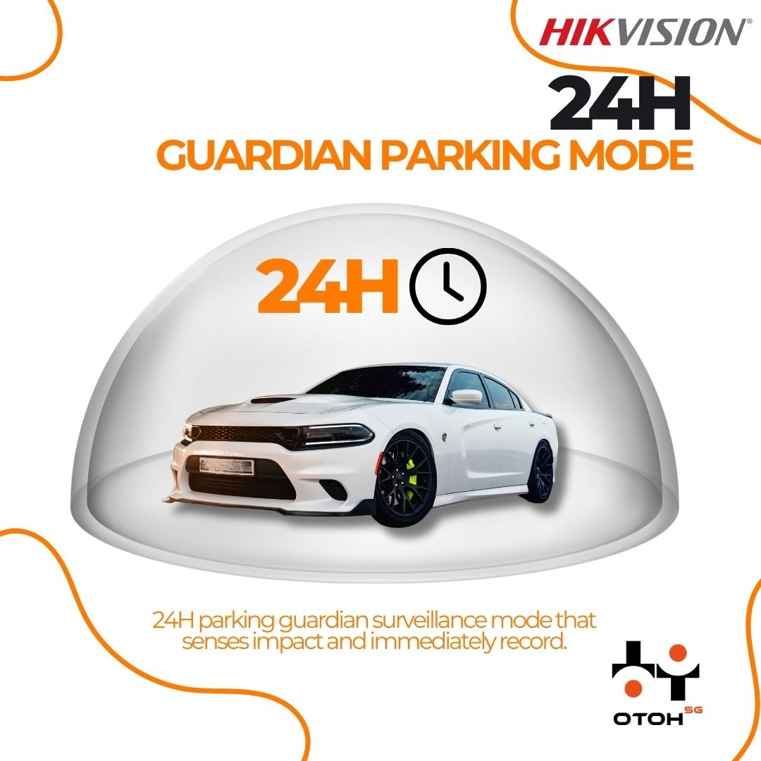 HikVision N6 Pro | 2K Digital Rearview Mirror Dashcam | Car Camera with ...