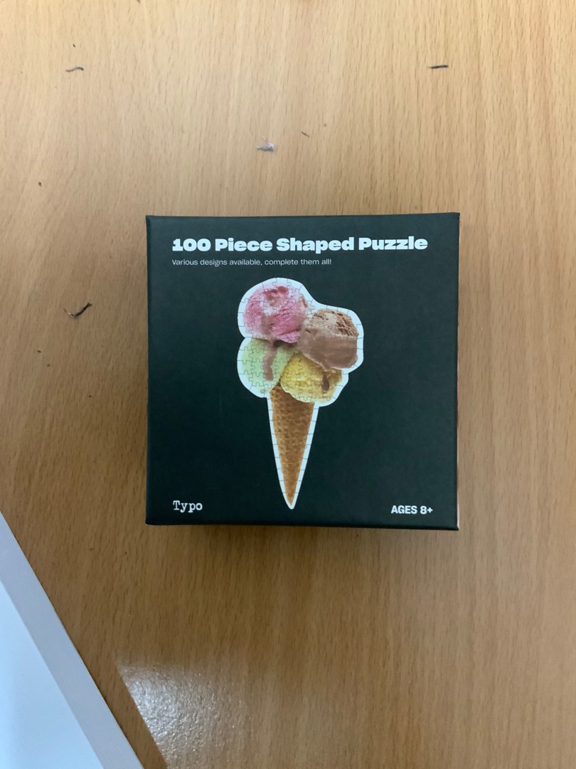 Ice cream puzzle from typo, Hobbies & Toys, Stationery & Craft, Other ...