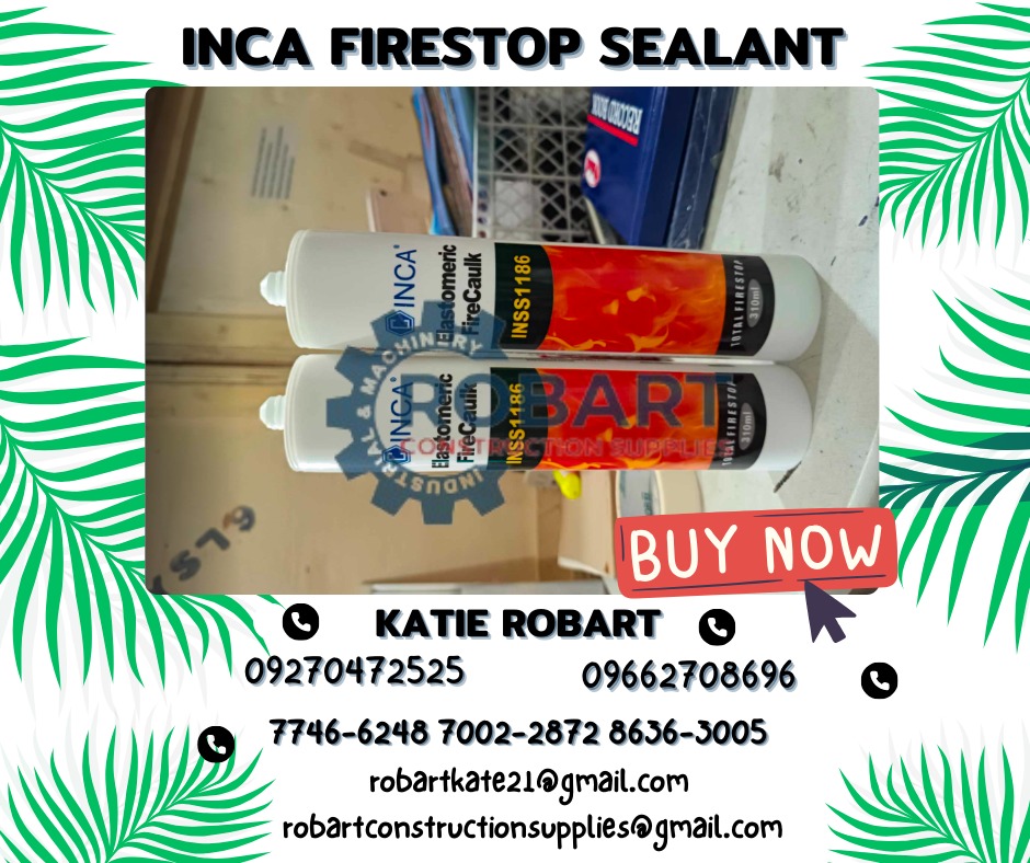 Inca Firestop Sealant, Commercial & Industrial, Construction Tools ...