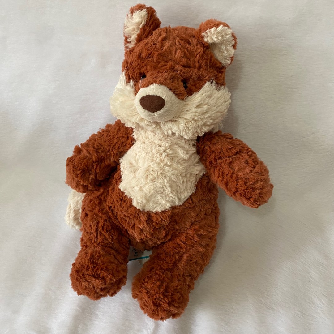 [現貨] JELLYCAT Mortimer Fox 摩堤瑪 狐狸, 興趣及遊戲, 玩具 & 遊戲類 - Carousell