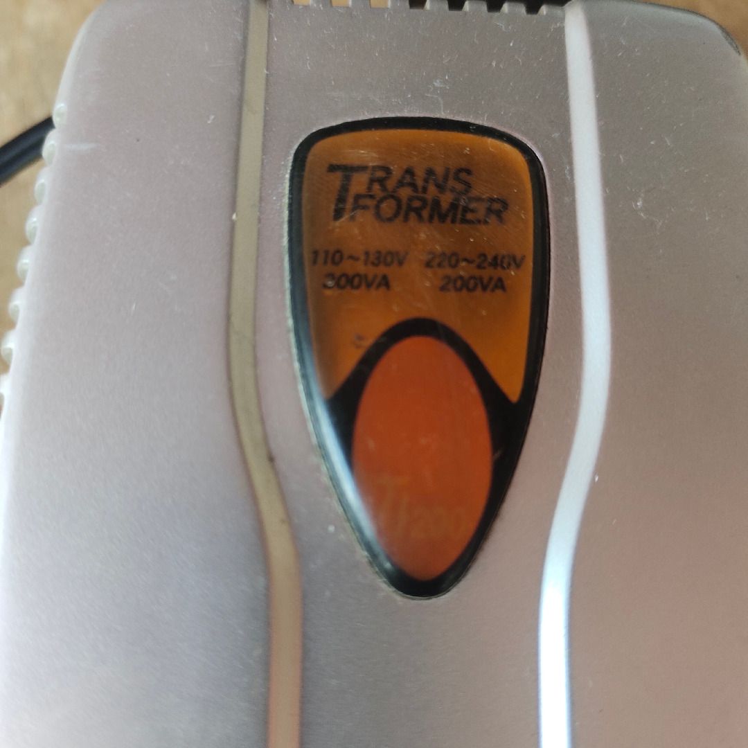 Kashimura TI-200 Step down Universal Transformer 120V to100V Max 300w ...