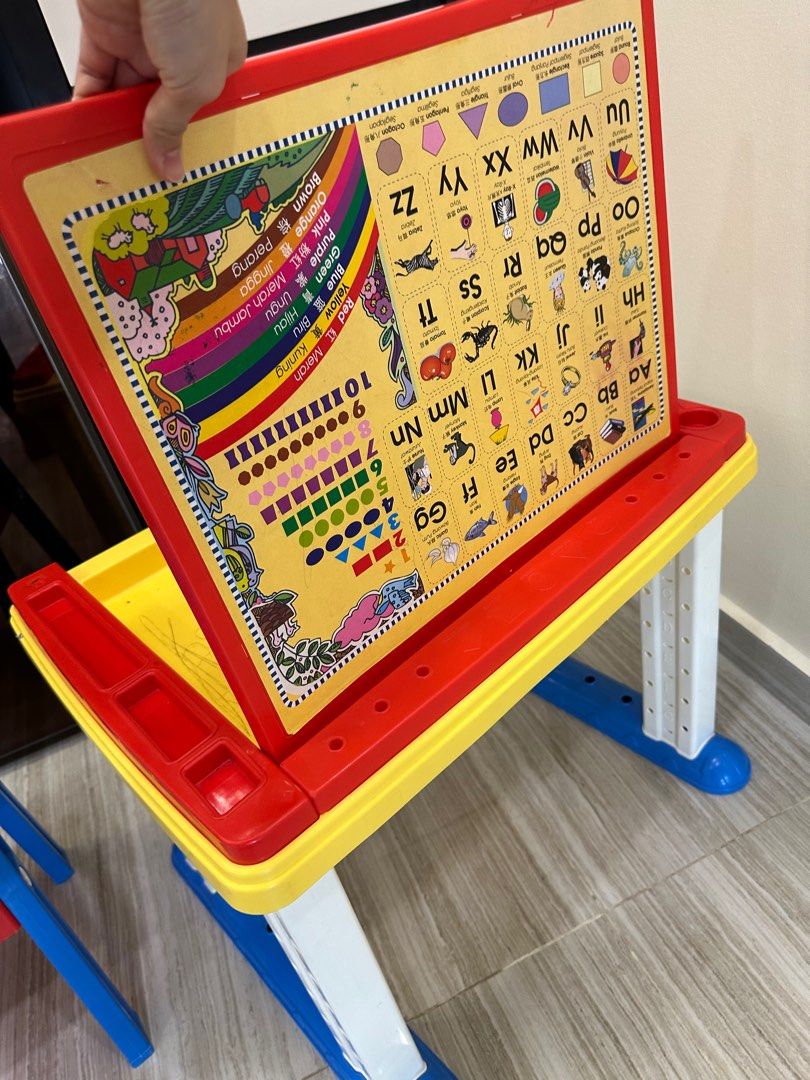 Kids learning table, Furniture & Home Living, Furniture, Tables & Sets ...