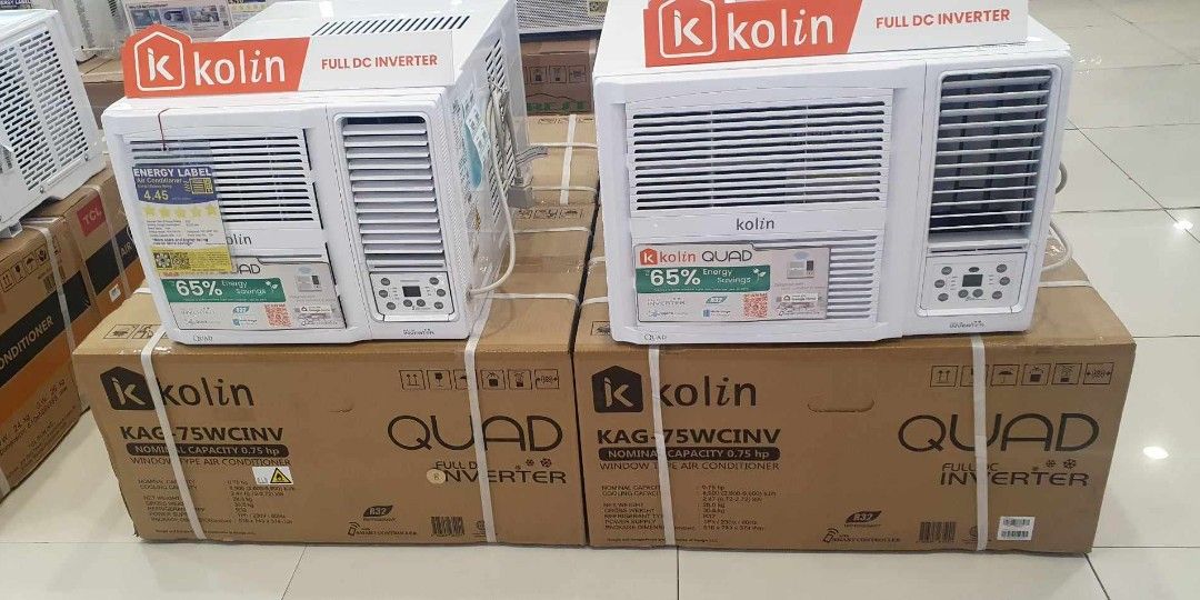 KOLIN WINDOW TYPE AIRCON, TV & Home Appliances, Air Conditioning and ...