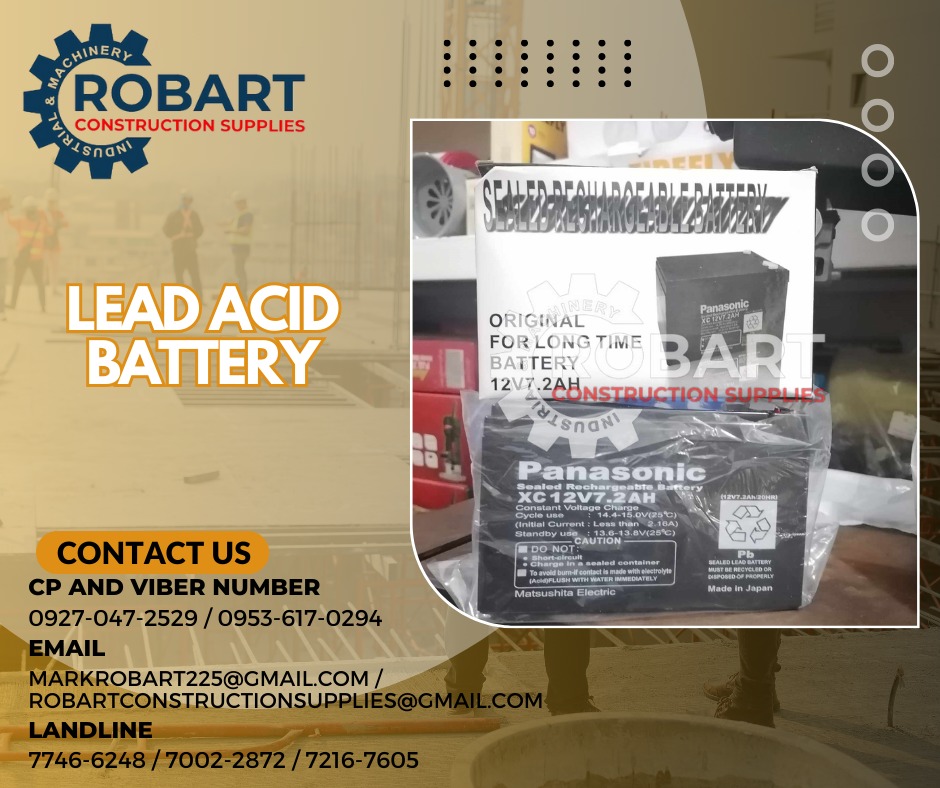Lead Acid Battery, Commercial & Industrial, Construction Tools ...