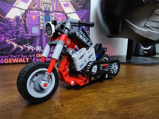 LEGO Motocross Dirt Bike (Orange), Hobbies & Toys, Toys & Games on ...