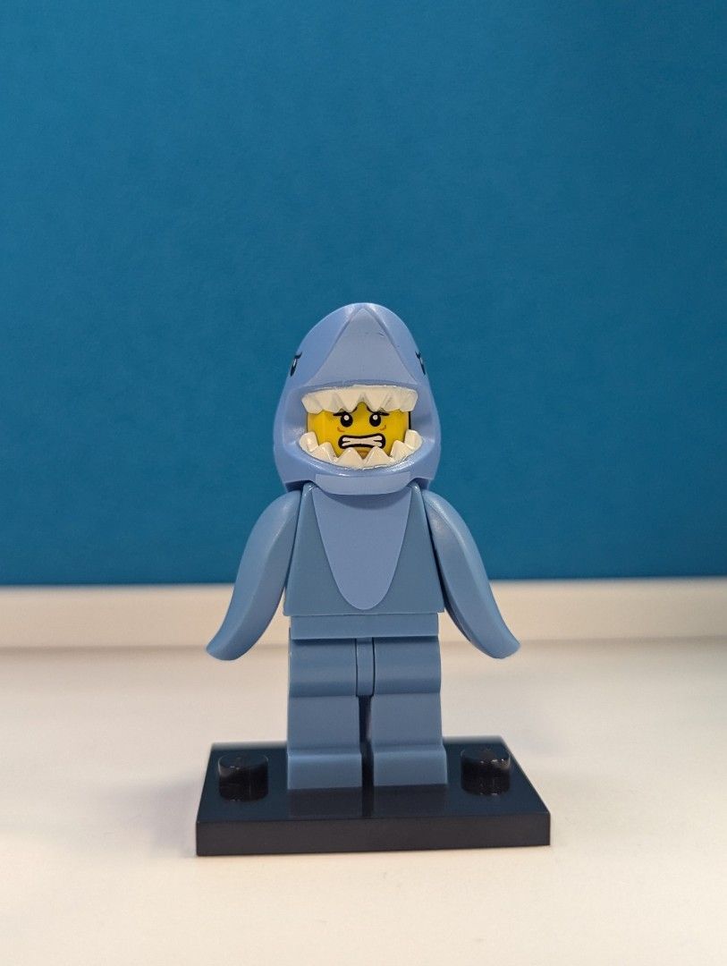 Lego CMF Series 15 - Shark Suit Guy, Hobbies & Toys, Toys & Games on ...