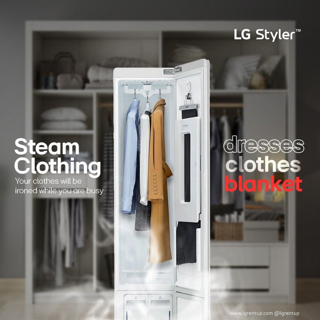 LG STYLER STEAM WARDROBE, TV & Home Appliances, Irons & Steamers on ...