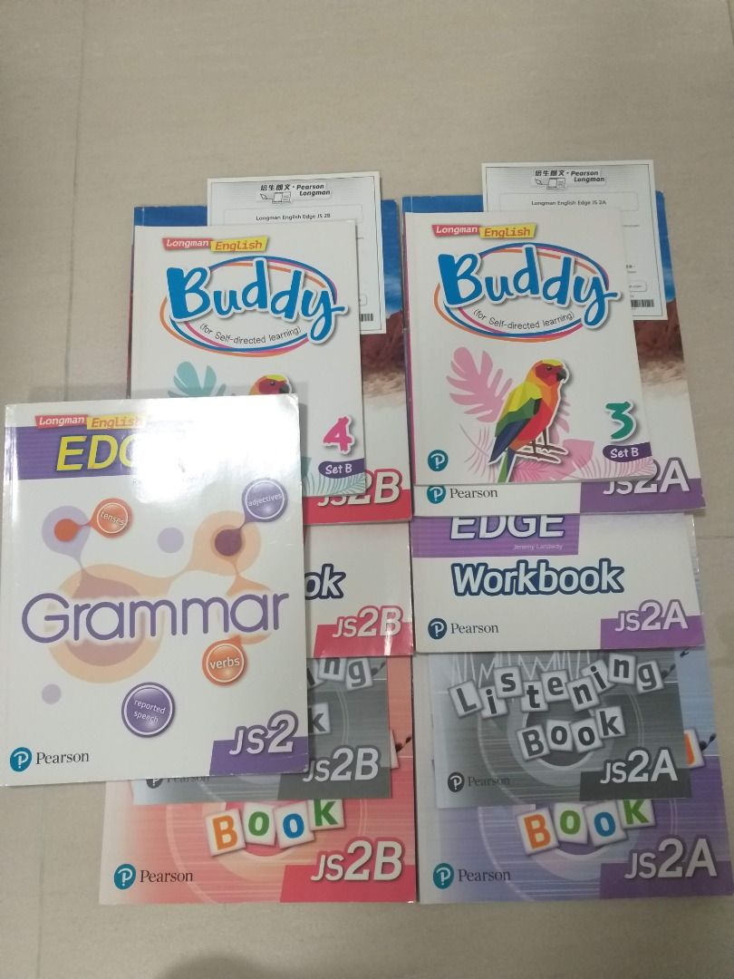 Longman English Edge (2017 Ed.) Listening & Grammar, 興趣及遊戲, 書本 & 文具 ...