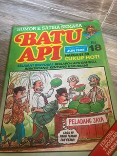 Majalah BATU API COMBO bil 13&14&15, Hobbies & Toys, Books & Magazines ...