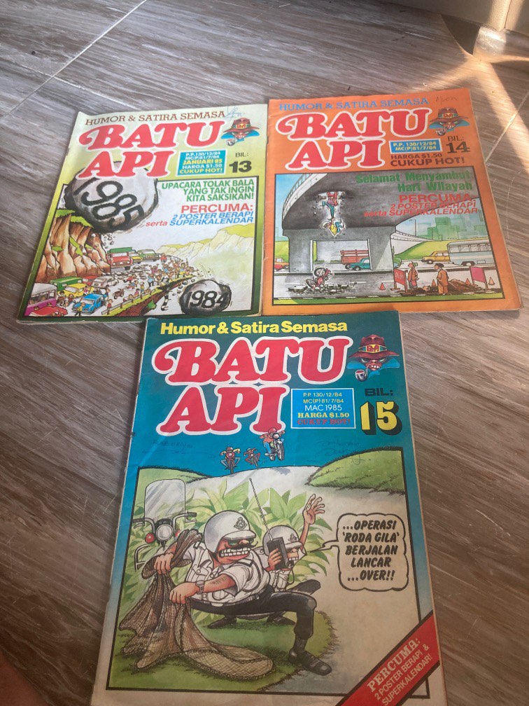 Majalah BATU API COMBO bil 13&14&15, Hobbies & Toys, Books & Magazines ...