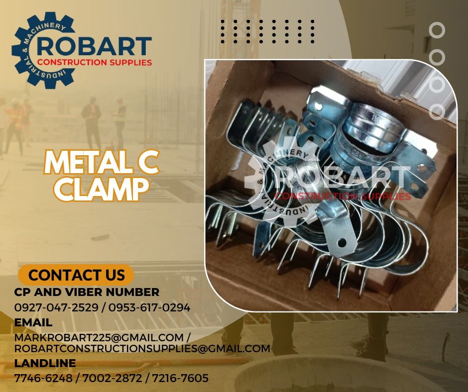 Metal C Clamp, Commercial & Industrial, Construction Tools & Equipment ...