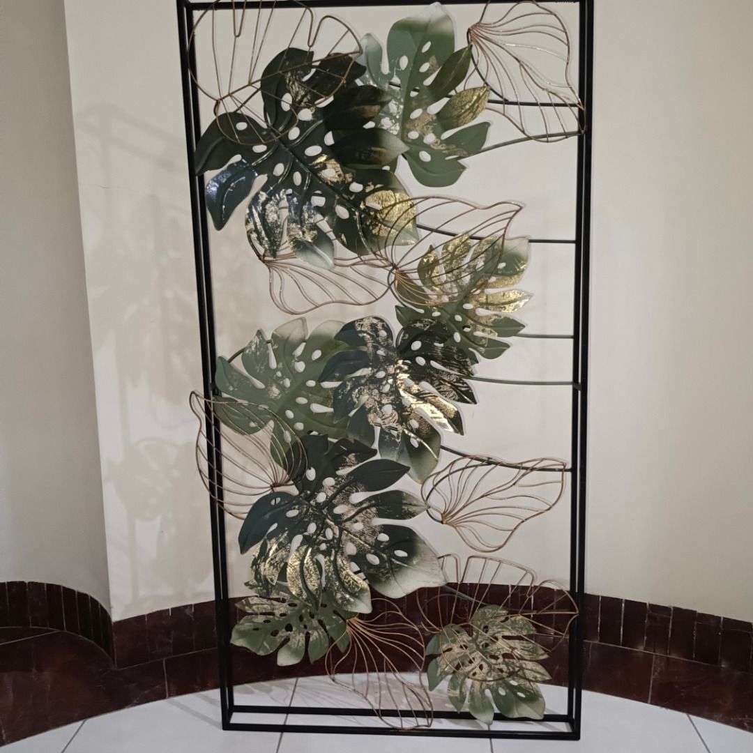 Metal Wall Art Dekorasi Dinding Metal Size Besar ( Bekas ) Lihat ...