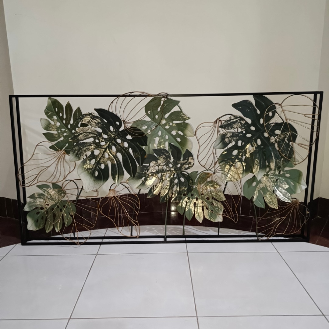 Metal Wall Art Dekorasi Dinding Metal Size Besar ( Bekas ) Lihat ...