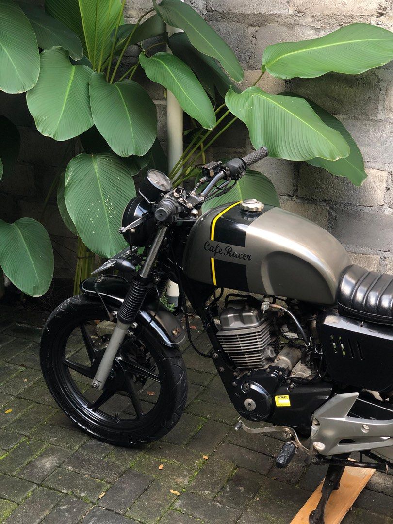 Motor Custom Scrambler Honda New Mega Pro, Motor di Carousell