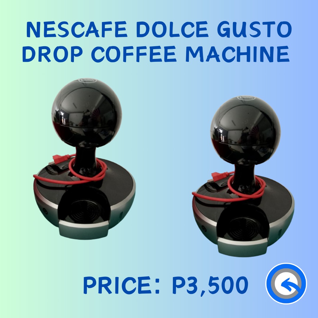 NESCAFE DOLCE GUSTO DROP COFFEE MAKER, Furniture & Home Living ...