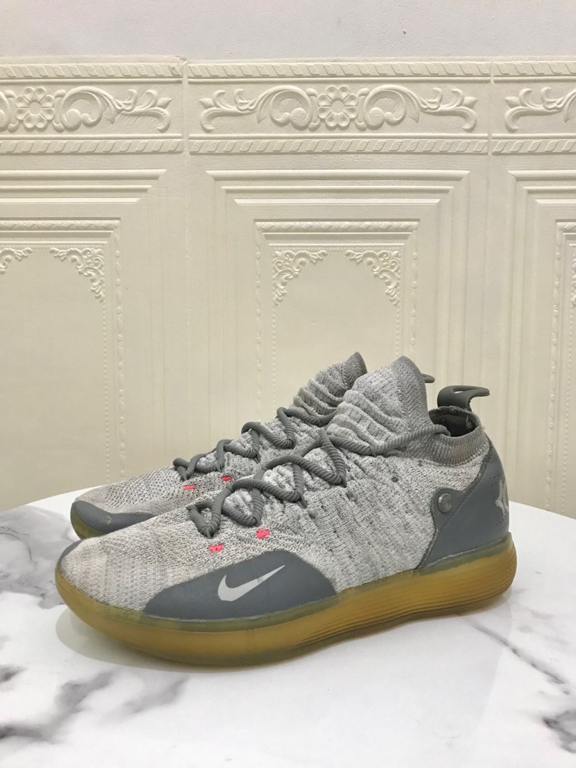 Nike Zoom KD 11 EP Cool Grey AO2605-002 Second Original, Fesyen Pria ...