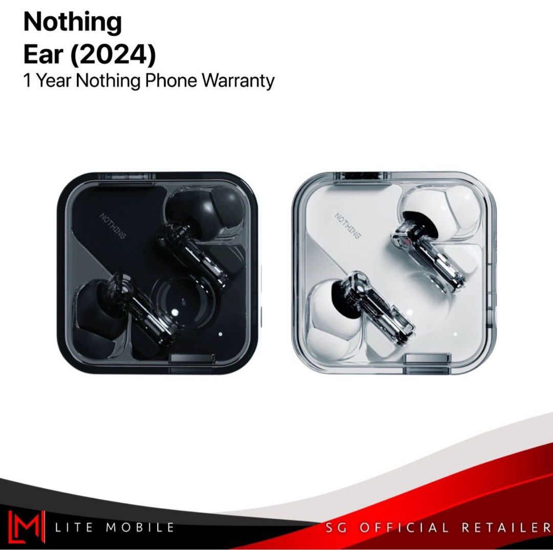 Nothing Ear 2024 Local Set, Audio, Headphones & Headsets on Carousell